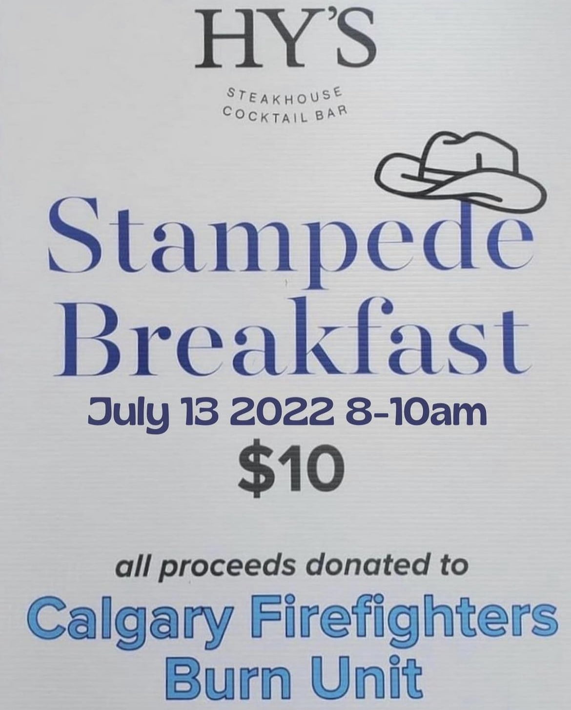 It’s time for Stampede Breakfasts! – Calgary Firefighters Burn ...