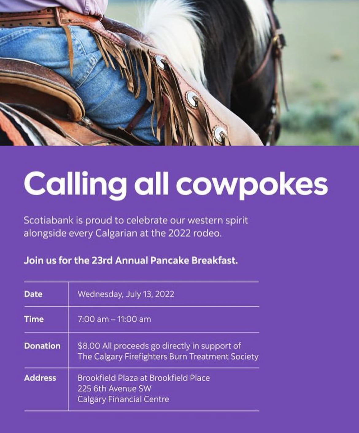 It’s time for Stampede Breakfasts! – Calgary Firefighters Burn ...