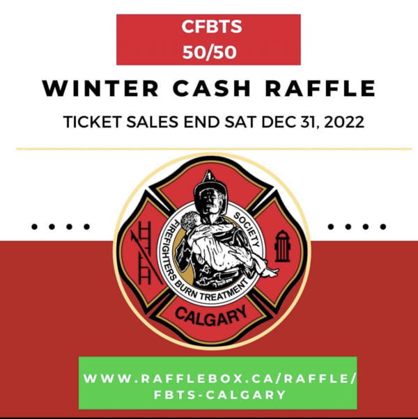 50/50 raffle announced! Draw date Dec 31 2022 – Calgary Firefighters ...